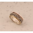 ELANZAA JEWELS- Silver Spinner Ring Handmade 925 Silver Band | Anxiety ...