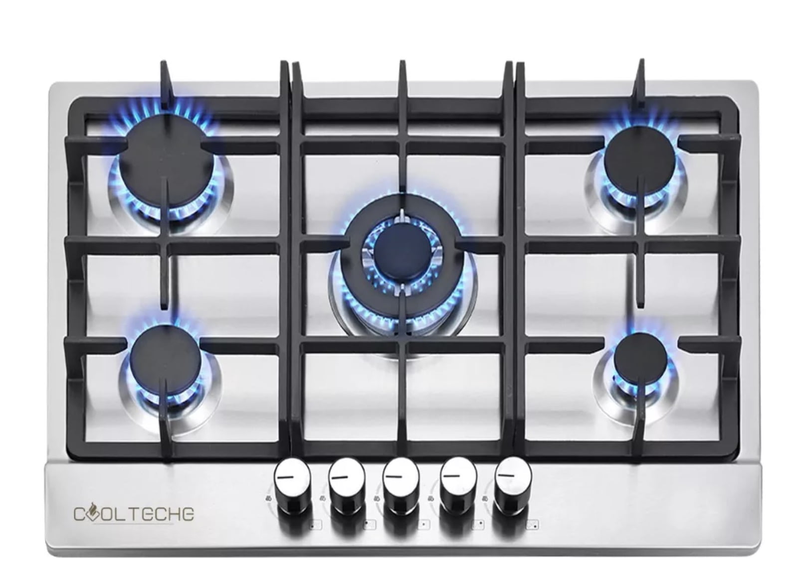 Parrilla de gas Empotrable COOL TECHE 5 quemadores acero Inoxidable JY ...