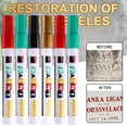Tombstone Touch Up Pen, Red Grave Marker Paint Pen 2-3mm Tip 3ml ...