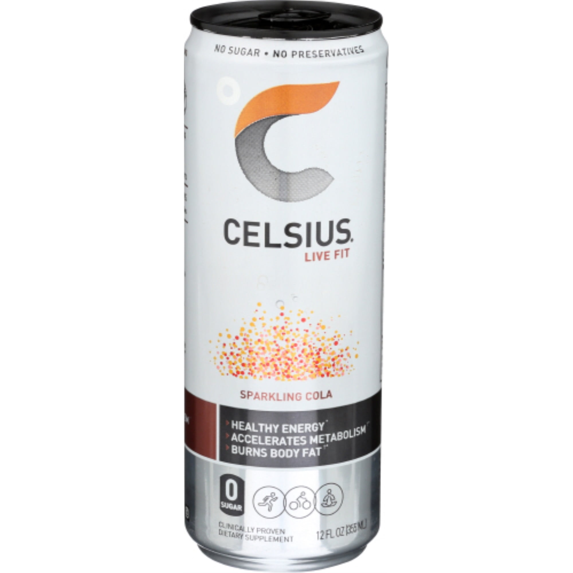 Celsius Celsius Sparkling Cola, 12 oz - Walmart.com