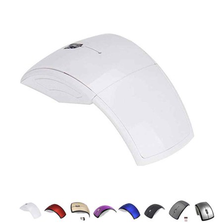 facefd Arc 2.4G Wireless Folding Mouse Cordless Mice USB Foldable ...