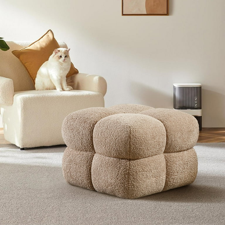Square footstool ottoman store