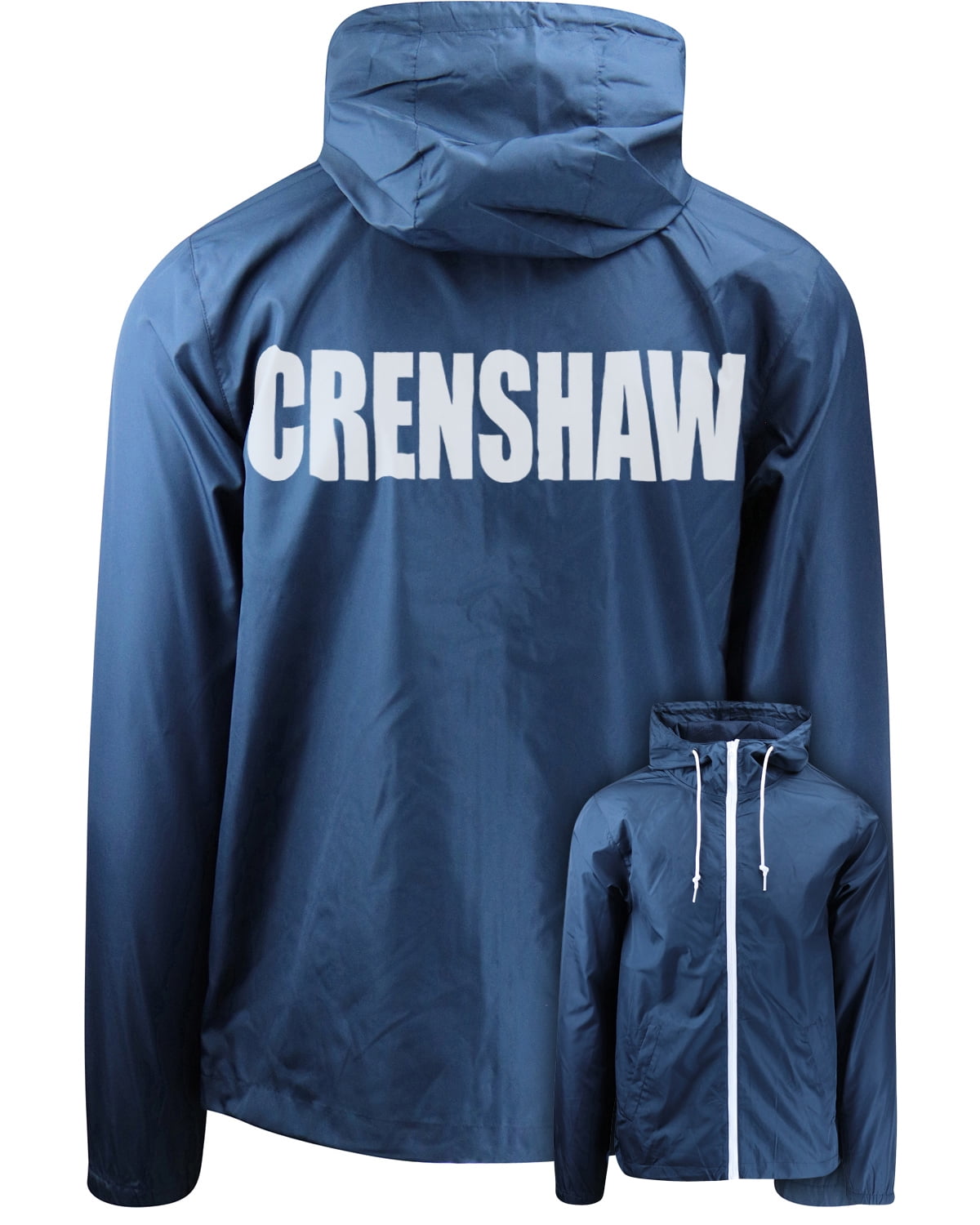 ShirtBANC Crenshaw Windbreaker Los Angeles California Inspired Jacket ...