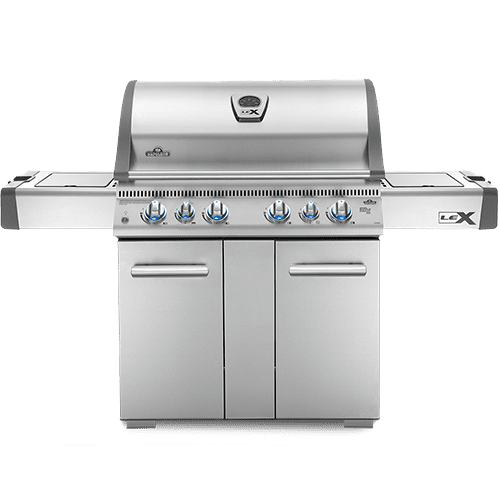 Napoleon LEX 605 with Side Burner and Infrared Bottom & Rear Burners ...