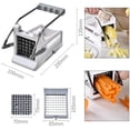 French Fry Cutter, Potato Slicer with Non-Slip Suction Base, Potatoes ...