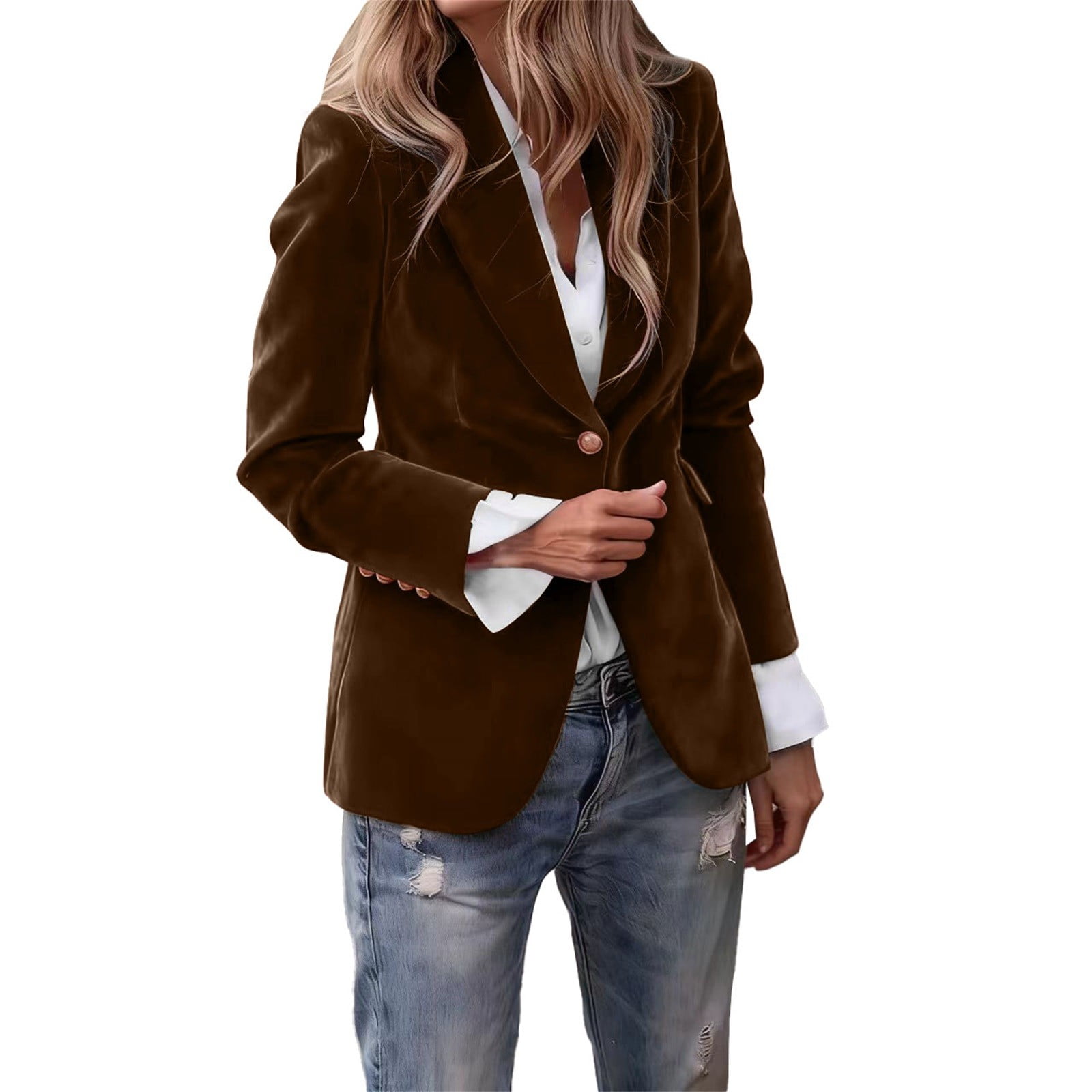 Click here for Blazers For Women  Comdrip Womens Velvet Suit Jack... prices