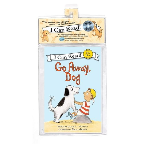 My First I Can Read: Go Away, Dog Book and CD (Audiobook) - Walmart.com ...