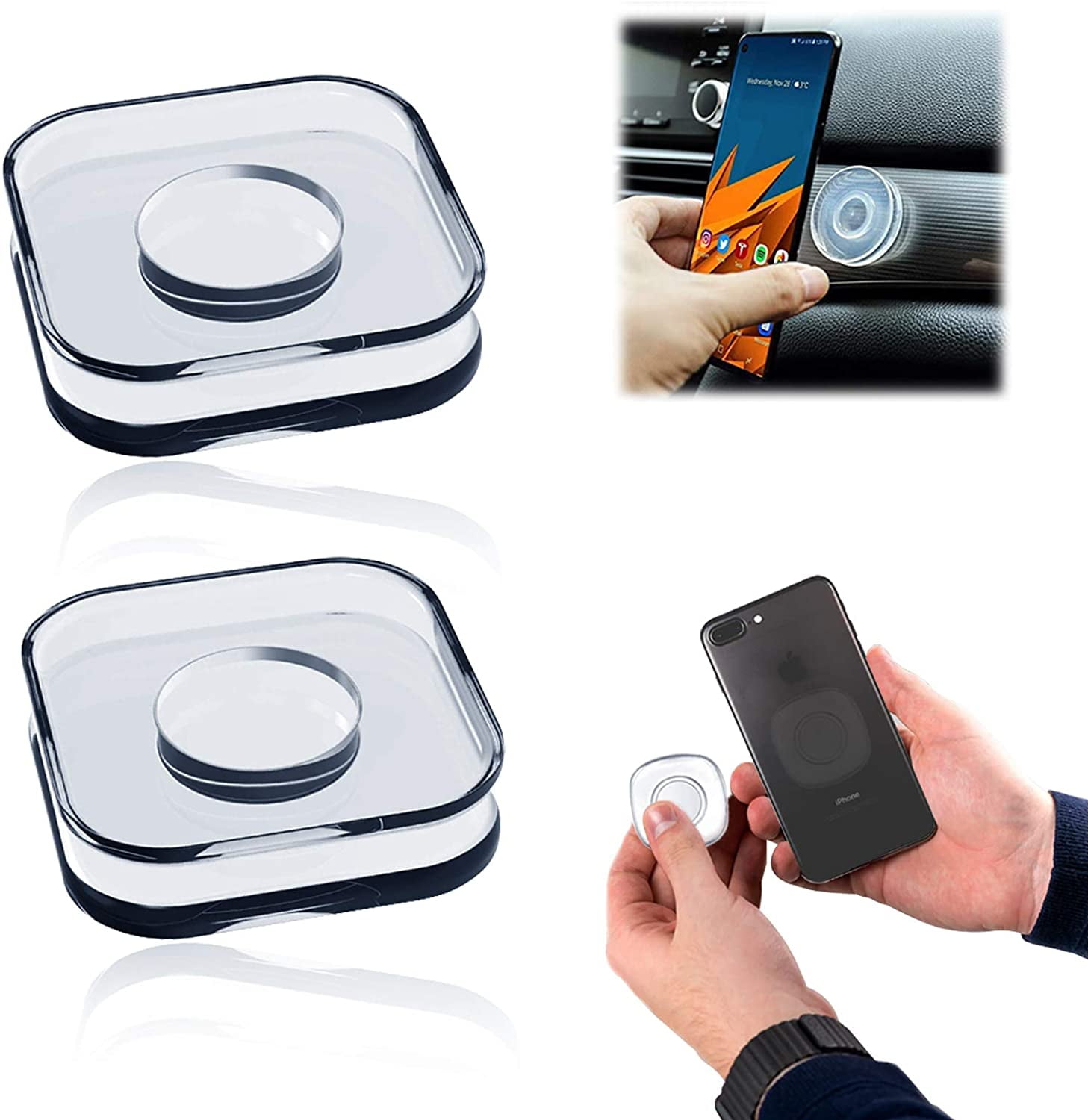 Nano Gel Pad Casual Paste Traceless Magic Sticker,Washable Universal ...