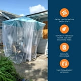 Large Mosquito Net with Carry Bag, Large 2 Openings Netting Curtains ...
