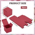 Cardboard Paper Packaging Boxes Square Indian Red 7x7x7cm 10pcs/set diy ...