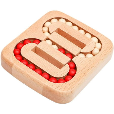 NUOBEKSCDLabyrinth Game Wooden Tilt Maze Game Table Balance Board Table ...