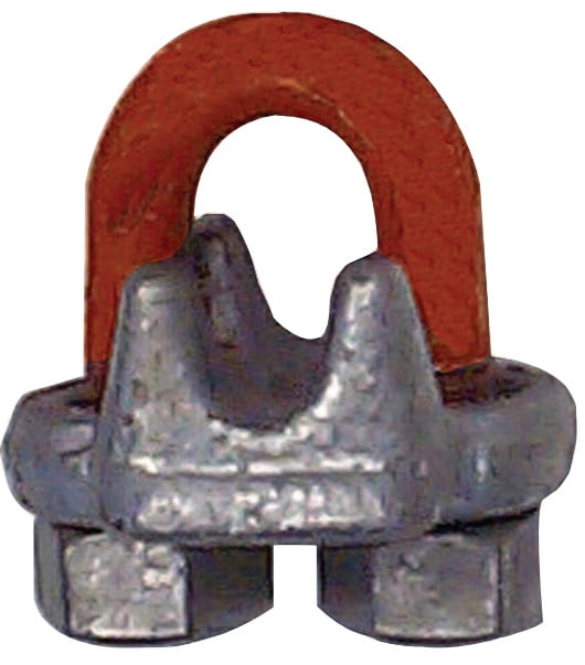 CM Columbus McKinnon Forged Wire Rope Clips, 3/4 in, Galvanized Zinc ...