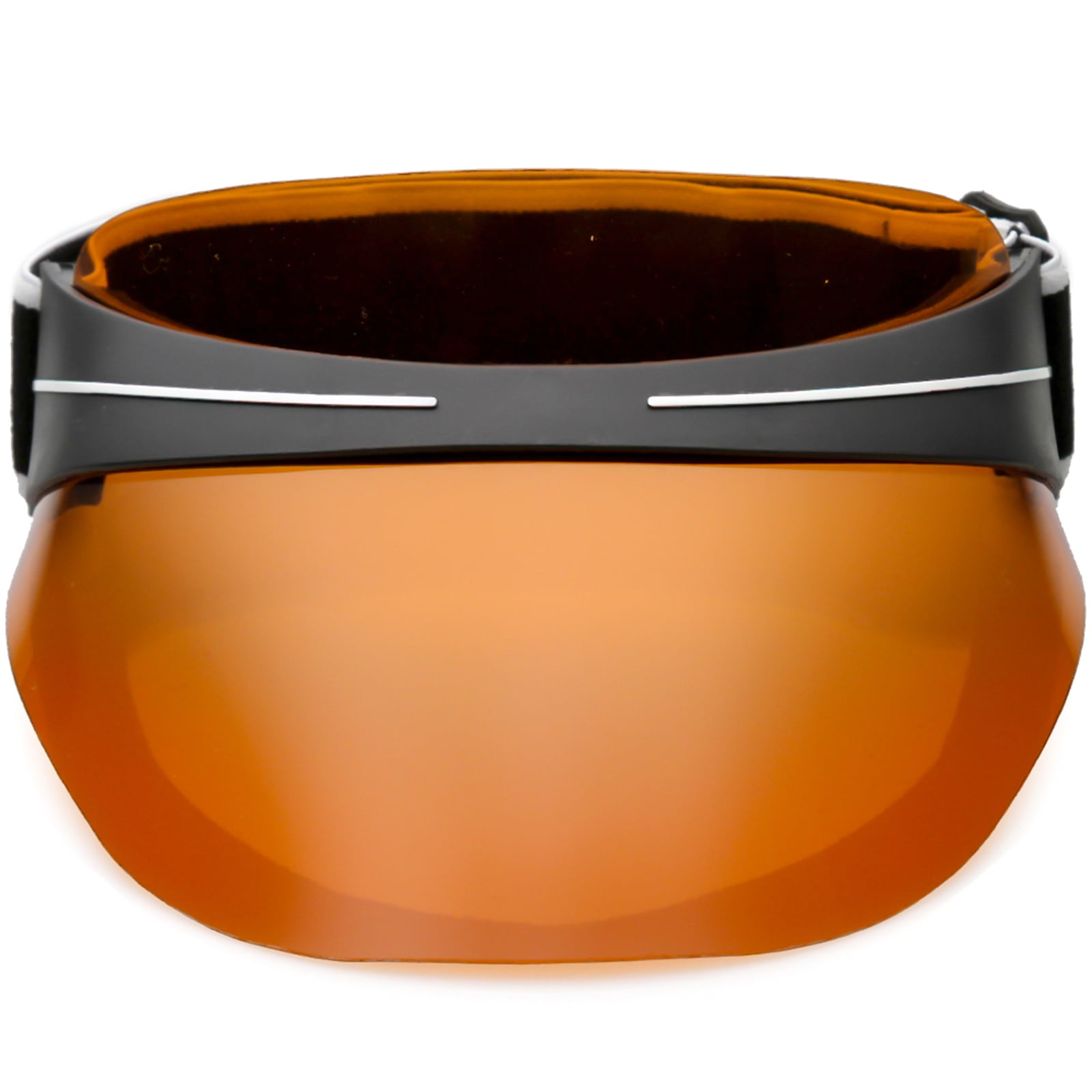 Oversize Shield Visor Hat Sunglasses Elastic Adjustable Strap 130mm ...