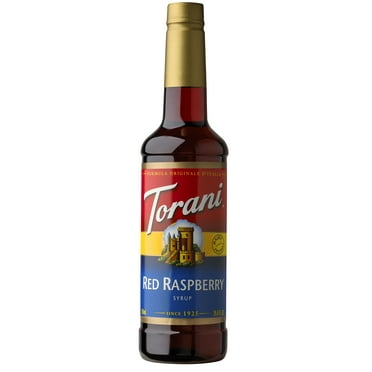Torani Blue Raspberry Syrup, Handcrafted Soda & Drink Mix Flavoring, 24 ...