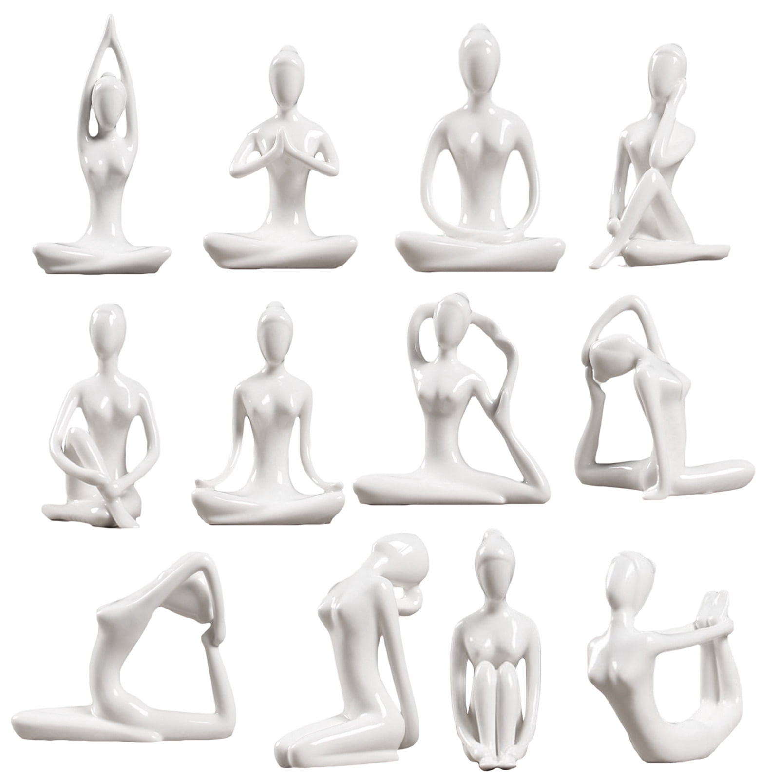 Dream Lifestyle Yoga Figurine Yoga Pose Figurine Yoga Statue, Yoga ...