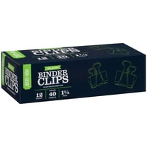 Pen + Gear Easy-Grip Binder Clips, Assorted Colors and Sizes, 24 Count ...