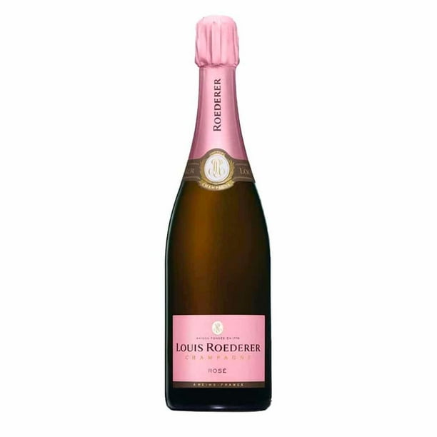 Pack de 12 Champagne Louis Roederer Rose 750 ml | Bodega Aurrera en línea