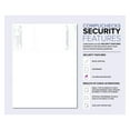 ZRQarq Blank Check Paper - 100 Pack - Computer Security Business Checks ...