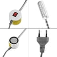 BIMZUC 12-LED Sewing Machine Light with Strong Magnetic Base, EU Plug ...