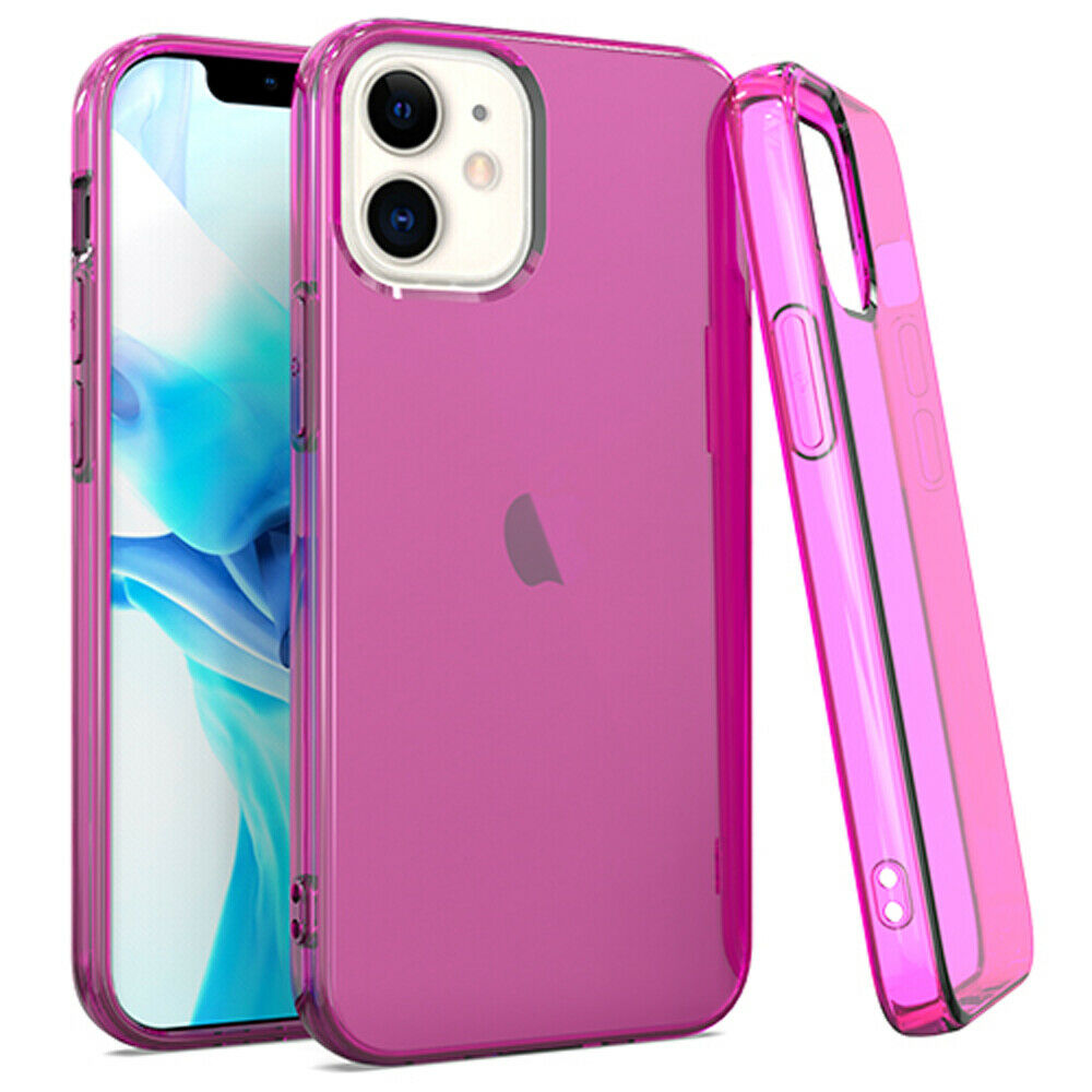 Kaleidio Case For iPhone 12 Mini (5.4") [Wrap] Flexible See-Thru TPU ...