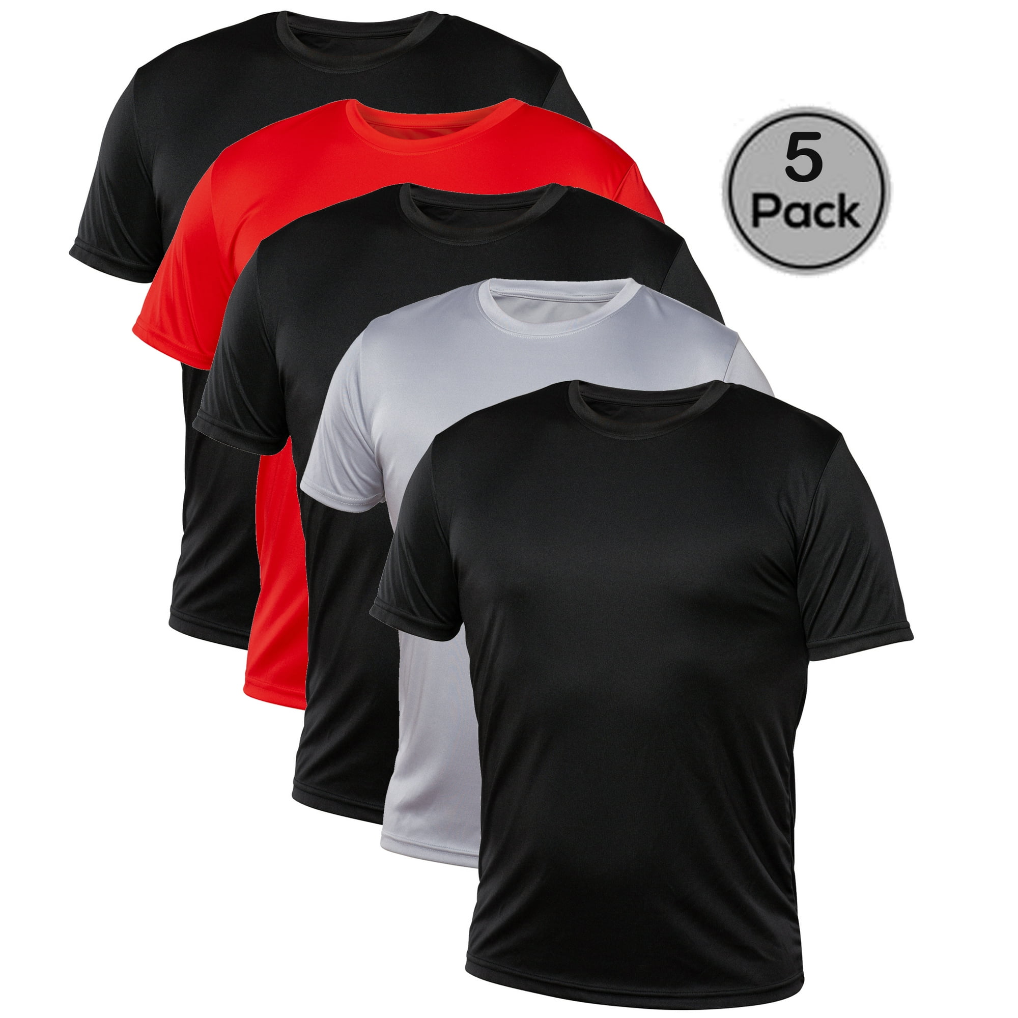 Click here for Blank Activewear Pack Of 5 Mens T-Shirt  Quick Dry... prices