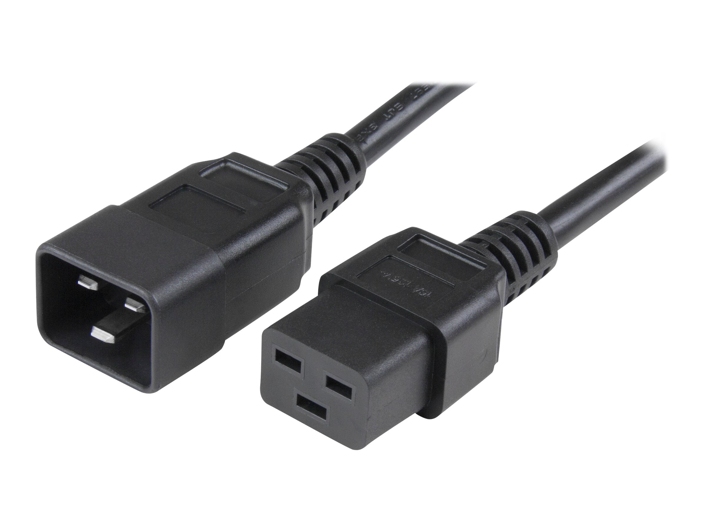 StarTech.com 10 ft Heavy Duty 14 AWG Computer Power Cord - C19 to C20 ... StarTech.com 10 ft Heavy Duty 14 AWG Computer Power Cord - C19 to C20 ...