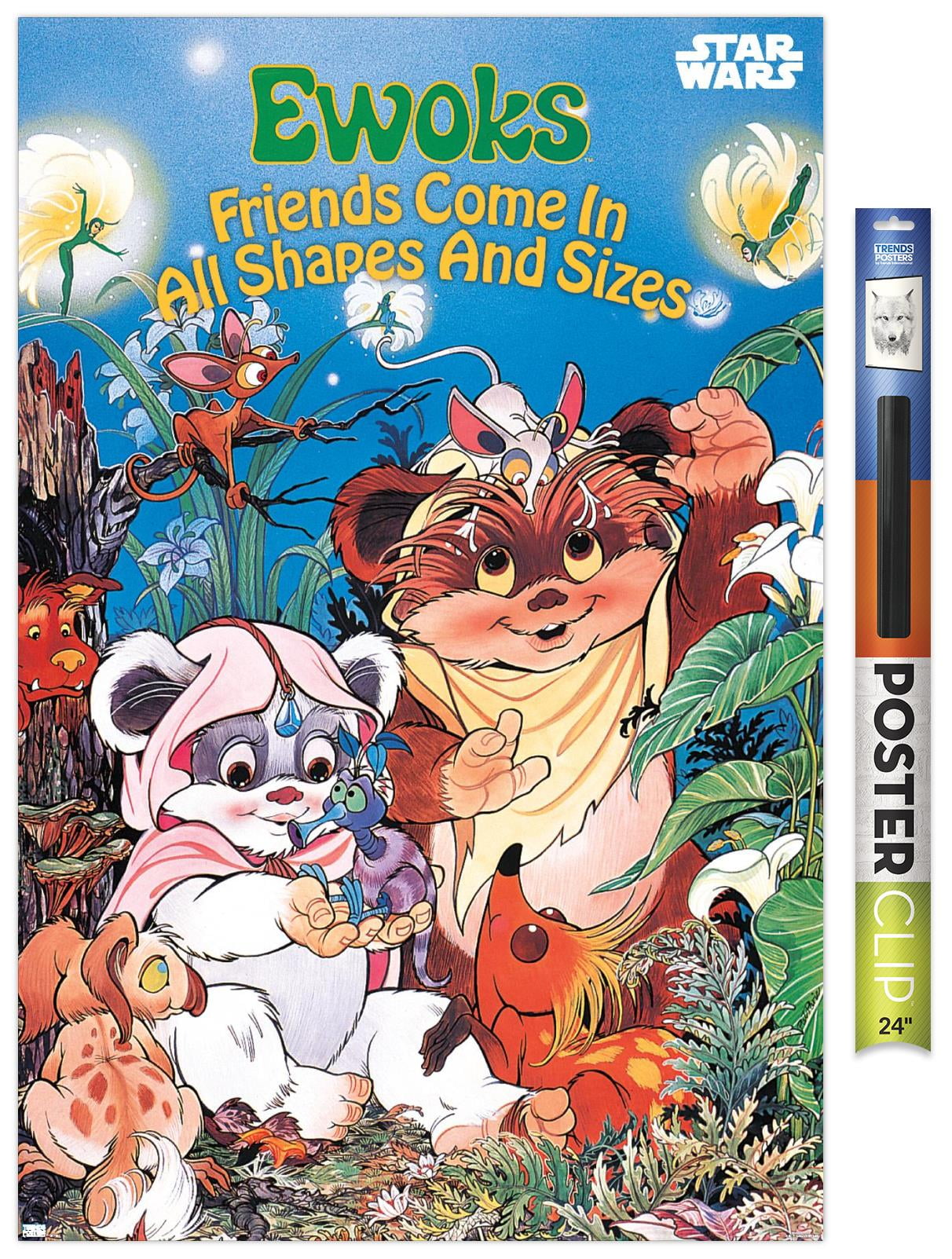 Star Wars: Ewoks - Friends Wall Poster, 22.375" x 34" - Walmart.com