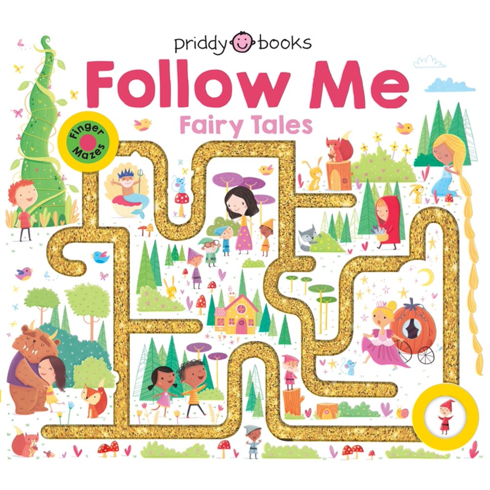 Finger Mazes: Maze Book: Follow Me Fairy Tales (Board Book) - Walmart ...