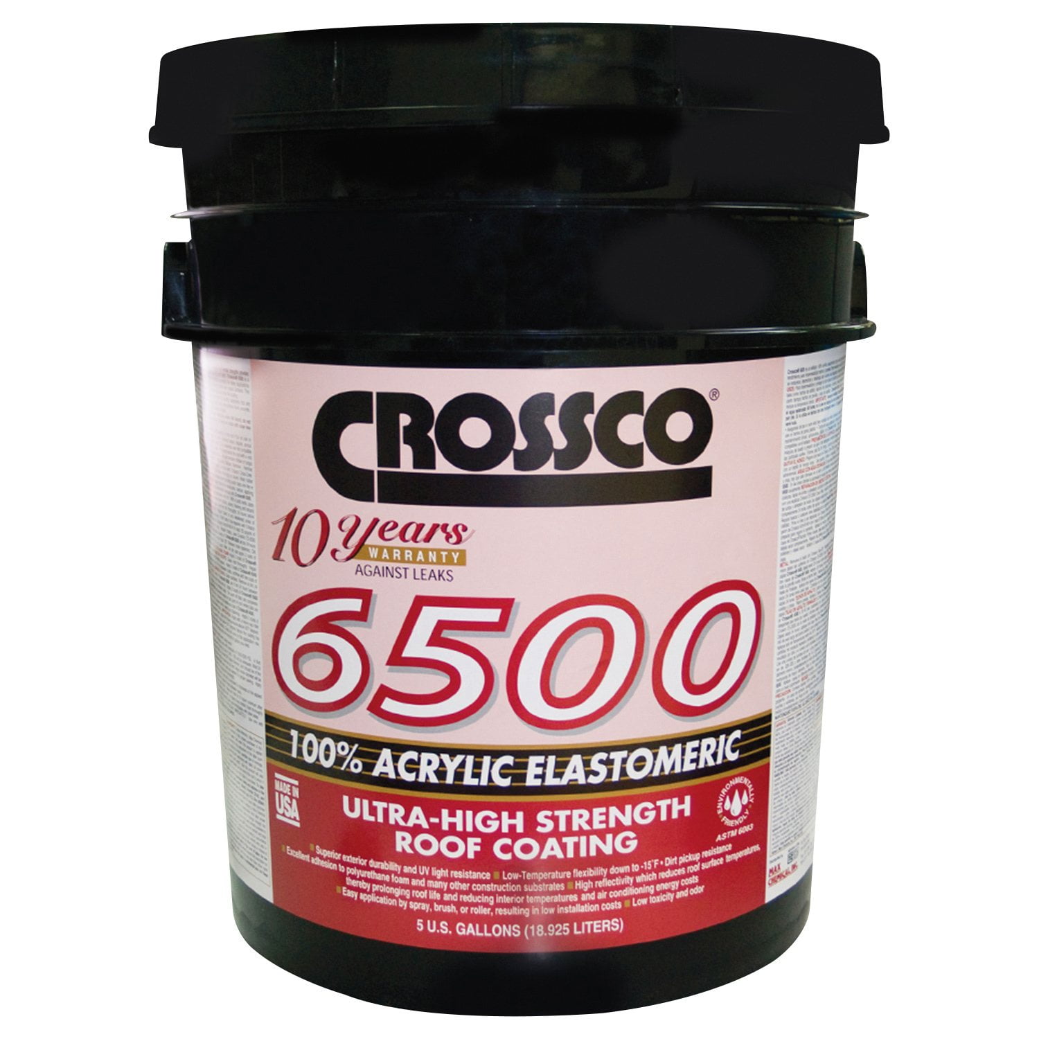 Crossco 6500 Acrylic Elastomeric - 5 gal. - Samsclub.com