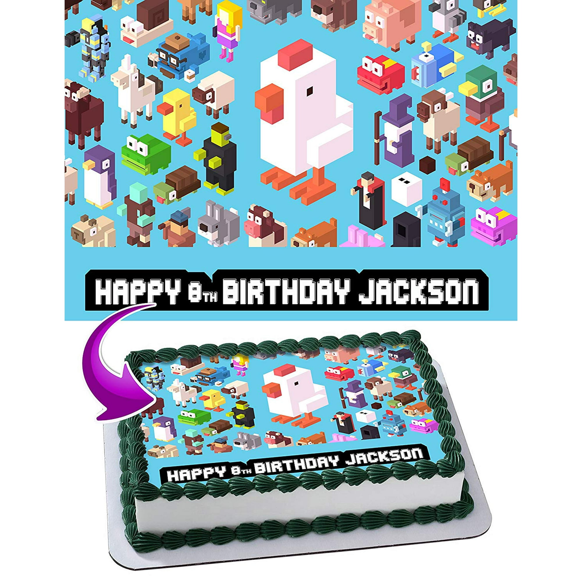 Minecraft Edible Cake Images