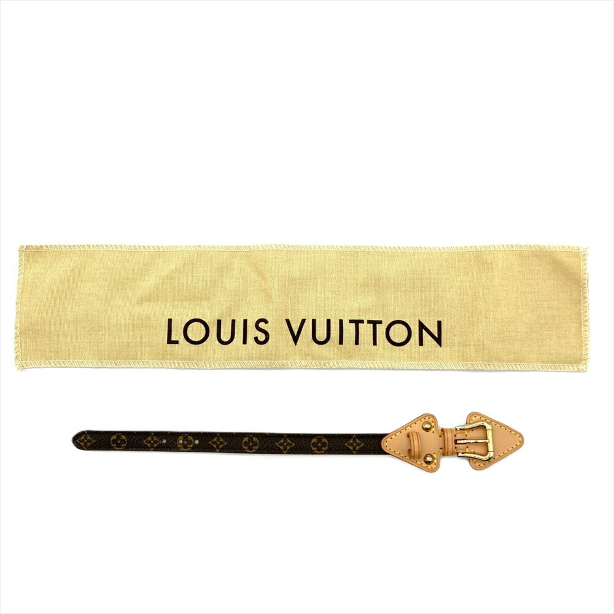 Pre-Owned Louis Vuitton LOUIS VUITTON Bracelet Teda PM Monogram Canvas ...