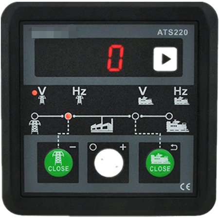 Fit for MEBAY ATS220 GENSET GENSET ATS Controller Auto or Generator ...