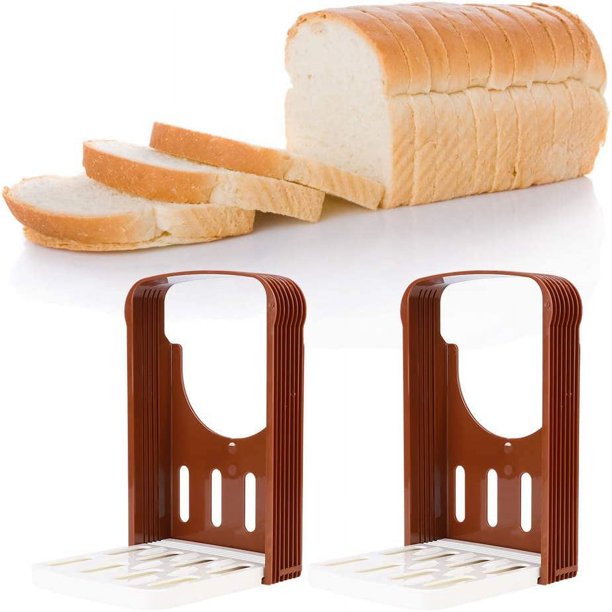 Brown Durable Bread Cutter Bread Cutting Tool, Cutter, for Home Slicing ...