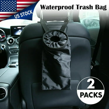 Auto Trash Bags - Solid Black - Walmart.com