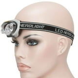 Headlamp LED Headlight,6 LED Adjustable Angle & Headband Strap Super ...