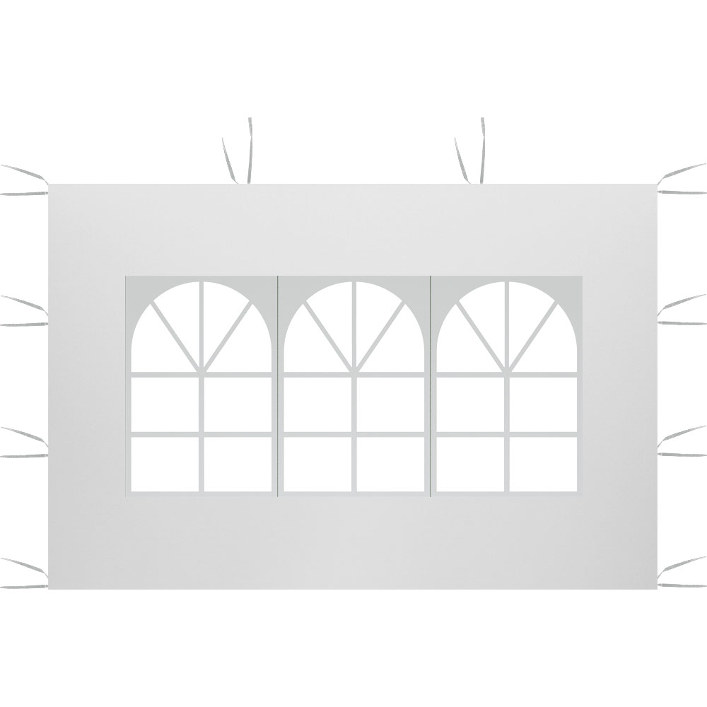 ODOMY 3m X 2m Canopy Side Wall Only, Canopy Side Panel Waterproof 210D ...