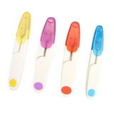 Foqnuq Mini Embroidery Clipper Snip Scissors with Safe Cover, ABS ...