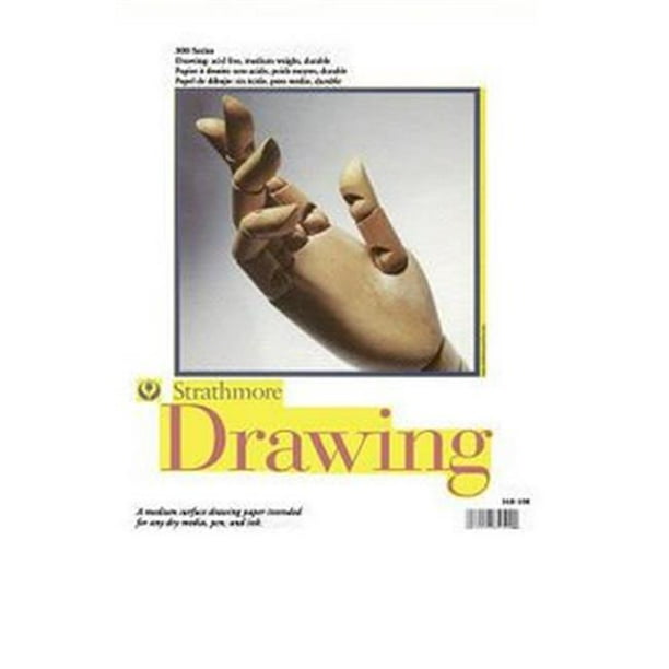 Strathmore 18" x 24" Wire Bound Drawing Pad 25 Sheets - Walmart.com ...