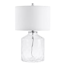 SAFAVIEH Ashson Rustic 26 in. H Table Lamp, Silver/Ivory - Walmart.com
