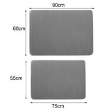 Extra Large Cat Litter Mat Double Layer Cat Litter Trapping Mat Non ...