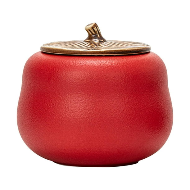 Airtight Food Container, Ginger Jar ,Portable with Lid ,Ceramic 900ml ...