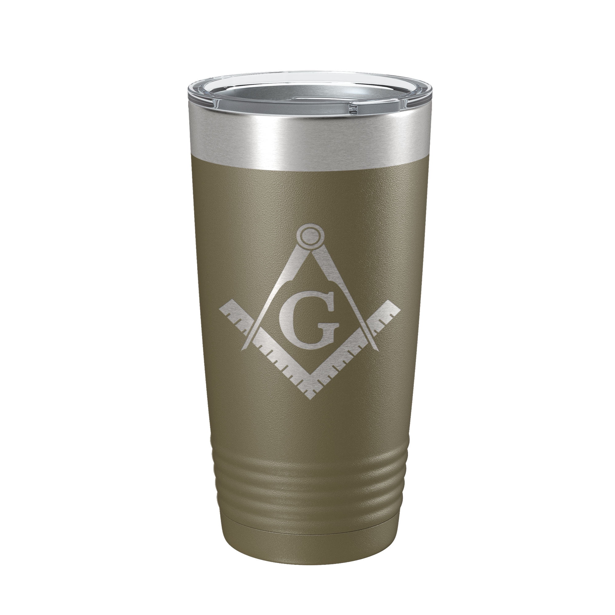 Freemason Tumbler Symbol Travel Mug Gift Insulated Laser Engraved ...