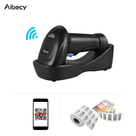 Aibecy WM3L 433MHz Wireless 1D 2D Auto Image Barcode Scanner Handheld ...