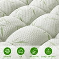 SONORO KATE Cooling Extra Thick Bamboo Mattress Topper, 900GSM Fluffy ...