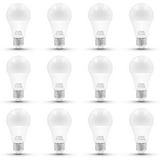 Ymam.Light LED A19 60 Watt Equivalent Light Bulb, 9W 5000K Daylight ...