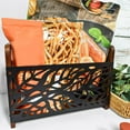 Floor Standing Book Organiser Vertical Storage Solution for Magazines ...