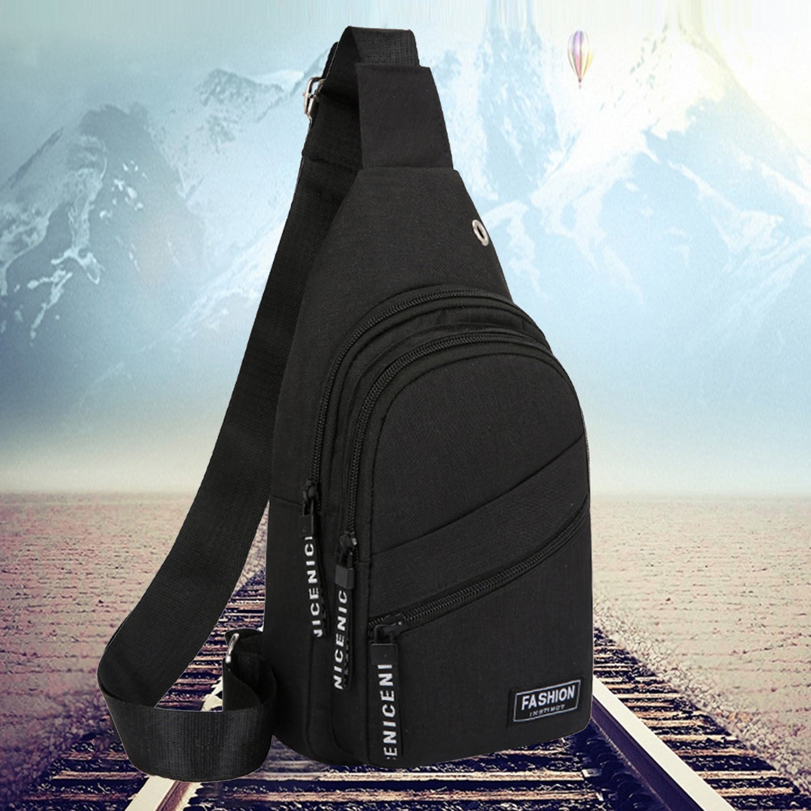 Viadha Strap Bag Crossbody Backpack Men Ladies Strap Backpack Hiking ...