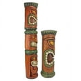 Design Toscano Aloha Hawaii Tiki Sculpture: Set of two - Walmart.com