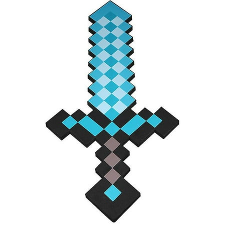Minecraft Model Minecraft Anime Props Foam Mosaic Axe Model S | Walmart ...