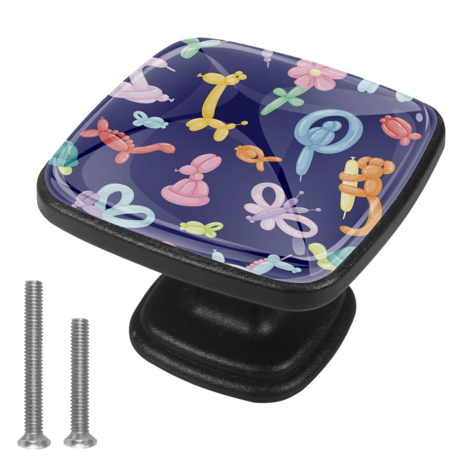 4 Pcs Cabinet Handle Drawer Pulls Dog Flower Candy Snakes Knobs with ...